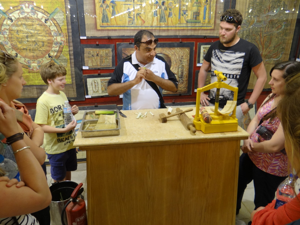 Real Papyrus Paintings or Fake? We find out! | Exploramum